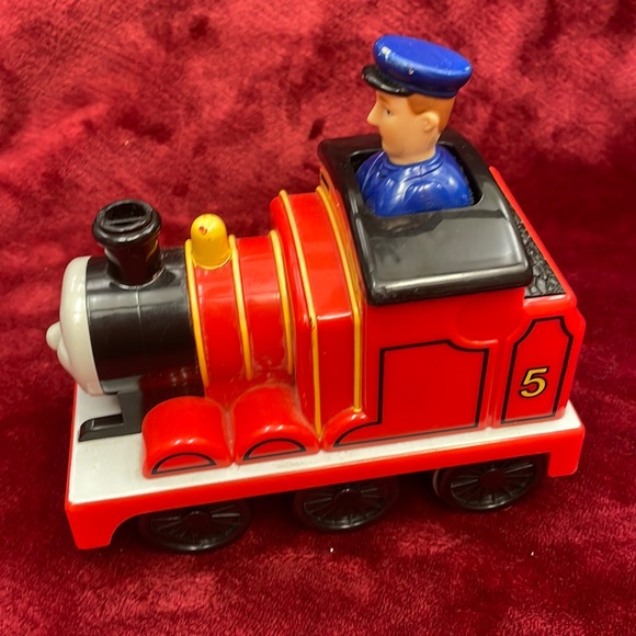 Thomas & Friends | Toys | 207 James The Red Engine Push And Go Train ...